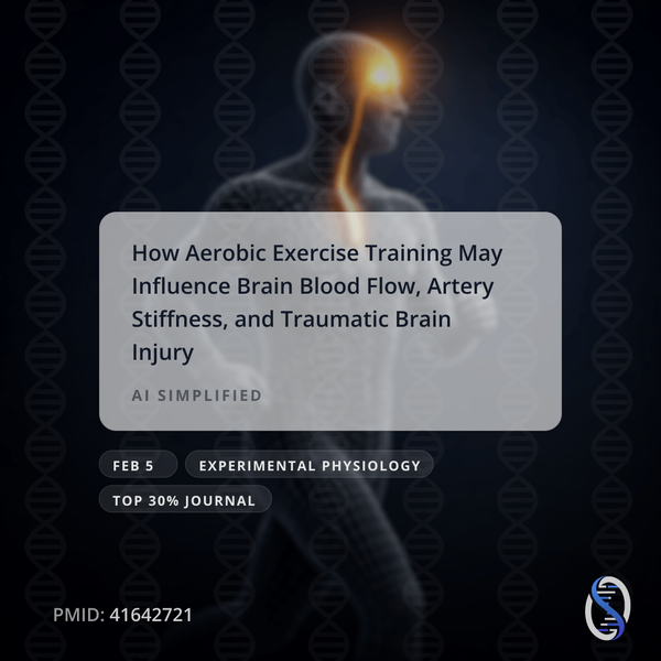 How Aerobic Exercise Training May Influence Brain Blood Flow, Artery ...
